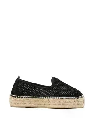 Manebí Mesh Knit Platform Espadrilles