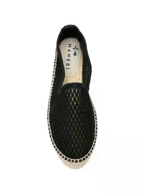 Manebí Mesh Knit Platform Espadrilles