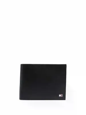 Tommy Hilfiger Logo-plaque Wallet - Black