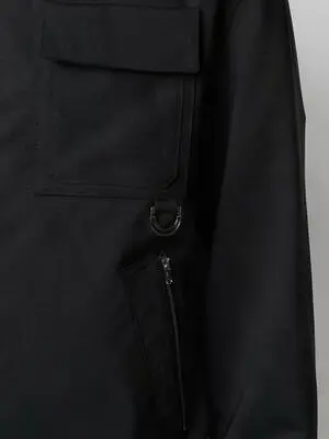 WOOYOUNGMI Stretch-wool Cargo Bomber Jacket