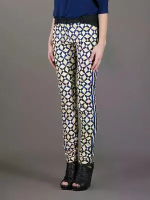 Balenciaga Geometric Print Jeggings