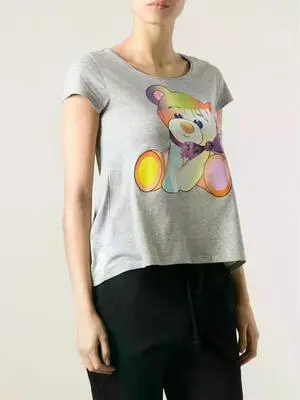 Y3 Multicolor Bear Print T-shirt