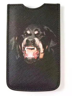 Givenchy Rottweiler Iphone Case - Black