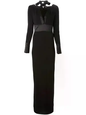 Givenchy Crepe Halterneck Gown
