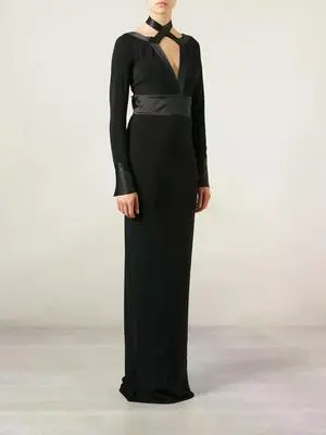 Givenchy Crepe Halterneck Gown