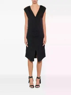 LANVIN V-neck Mini Dress