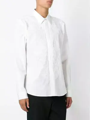 Givenchy Floral Macramé Shirt