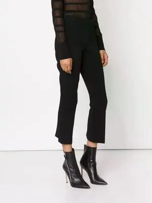 Alexander McQueen Cropped Flared Trousers