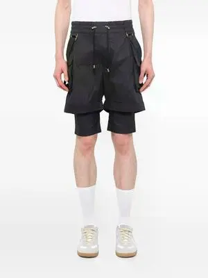 Balmain Layered Cargo Shorts