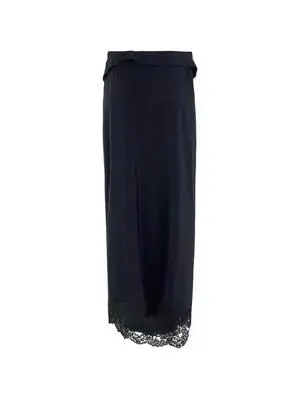 Chloé Lace-pleated Maxi Skirt