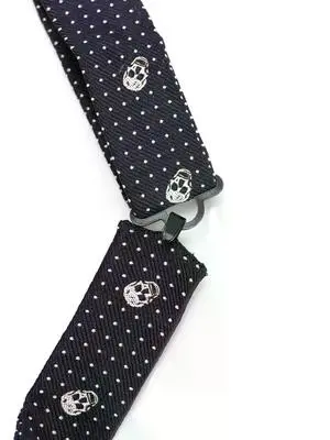 Alexander McQueen Skull Patterned Bow Tie
