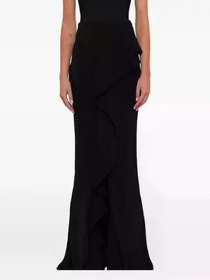Alexander McQueen Ruffled Maxi Skirt