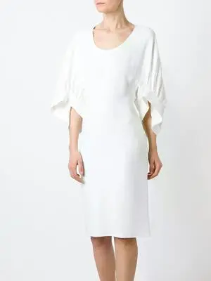 Givenchy Batwing Sleeve Midi Dress