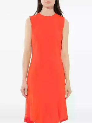 Givenchy Sleeveless Asymmetric Hem Midi Dress
