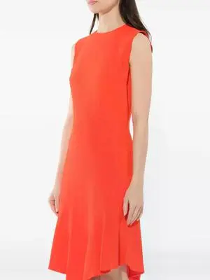 Givenchy Sleeveless Asymmetric Hem Midi Dress