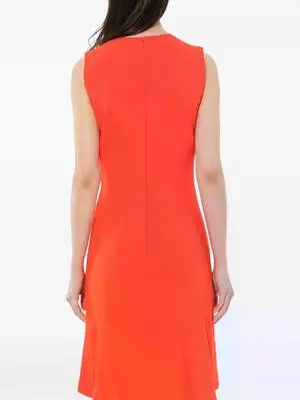 Givenchy Sleeveless Asymmetric Hem Midi Dress