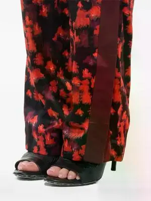 Givenchy Abstract Floral Print Trousers