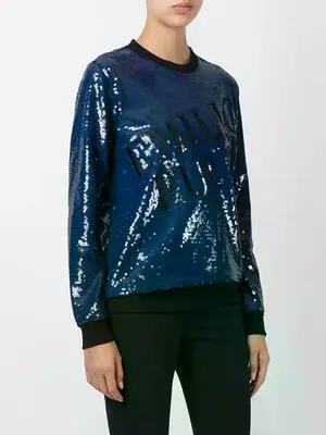 Emilio Pucci Sequin Embellished Sweatshirt