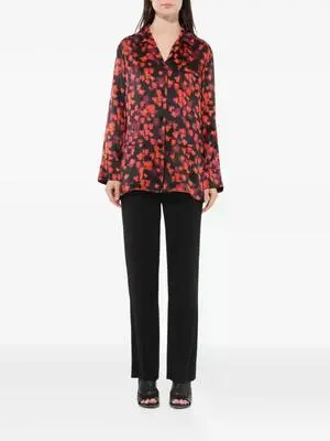 Givenchy Abstract Floral Print Shirt