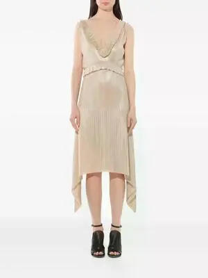 Givenchy Technical Pleated Midi Dress