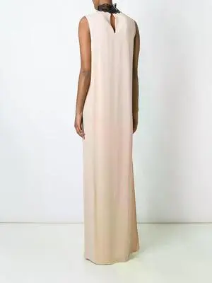 LANVIN Lace Effect Maxi Dress