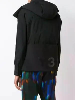 Y3 Hooded Down Vest