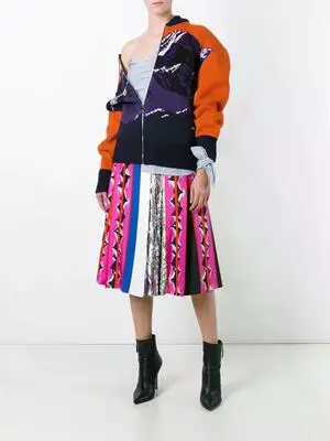 Emilio Pucci Mountainscape Printed Cardigan