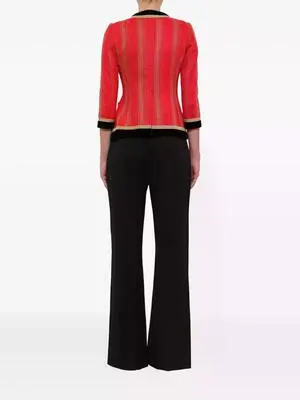Givenchy Velvet-trim Tweed Jacket