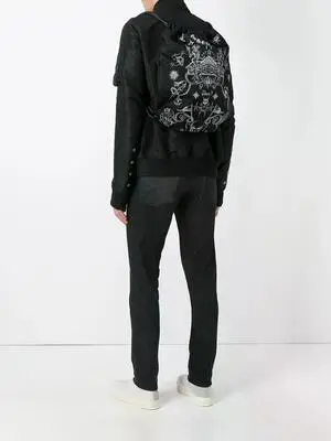 Givenchy Tattoo Print Drawstring Backpack