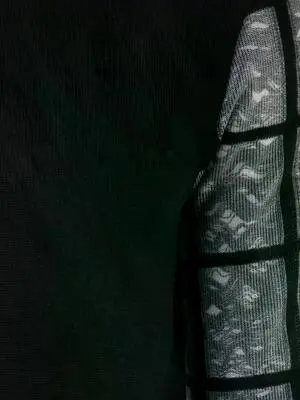 WOOYOUNGMI Checked Sleeve Jumper