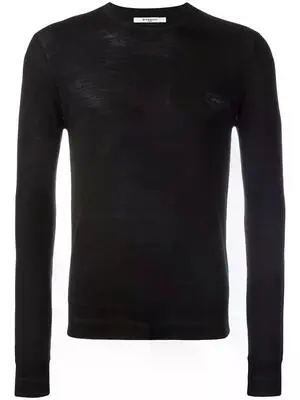 Givenchy Logo Plaque Knitted Jumper