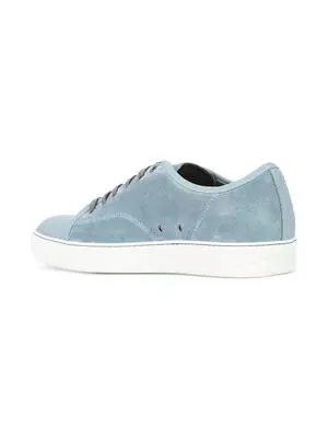 LANVIN Contrast Toe Cap Sneakers - Blue