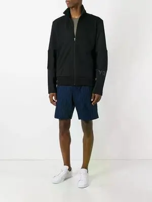 Y3 High Neck Zipped Sweatshirt
