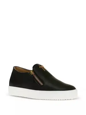 GIUSEPPE ZANOTTI Side Zip-up Sneakers