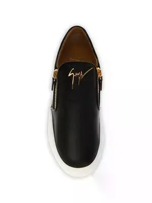 GIUSEPPE ZANOTTI Side Zip-up Sneakers