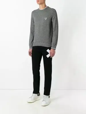 Kenzo Mini Tiger Crew Neck Jumper - Grey