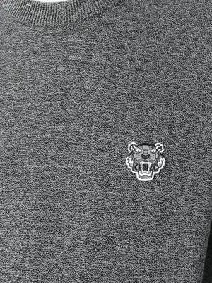 Kenzo Mini Tiger Crew Neck Jumper - Grey