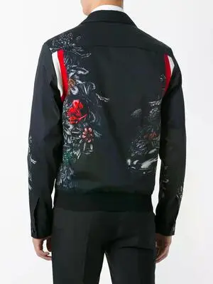 LANVIN Printed Bomber Jacket
