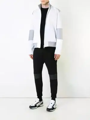 Y3 Zipped Sweatshirt With Arm Logo
