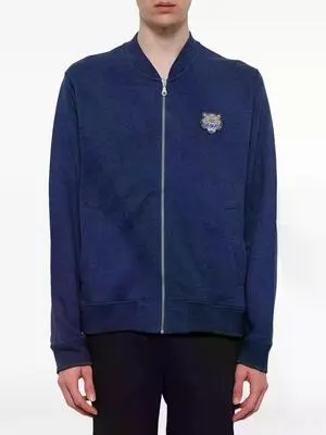 Kenzo Tiger Patch Zip-up Cardigan