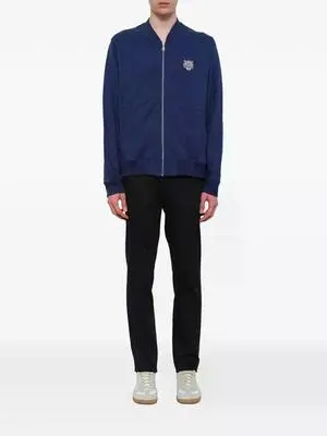 Kenzo Tiger Patch Zip-up Cardigan