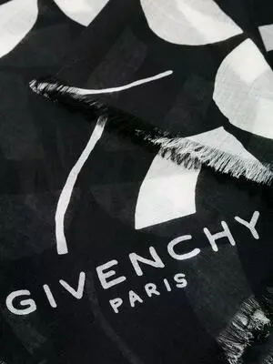 Givenchy Geometric Pattern Scarf