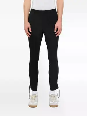 Lanvin Black Wash Pants For Men