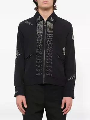 LANVIN Embroidered Virgin Wool Jacket