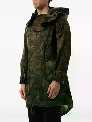 Givenchy Printed Hooded Parka