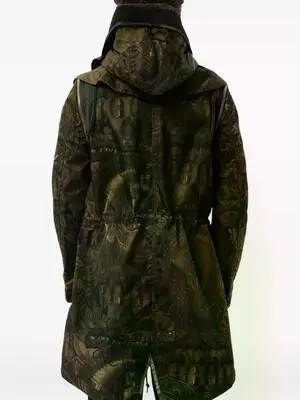 Givenchy Printed Hooded Parka