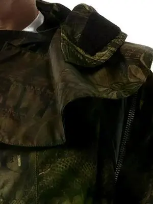 Givenchy Printed Hooded Parka