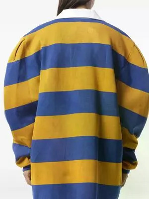 Marc Jacobs Striped Oversized Polo Shirt