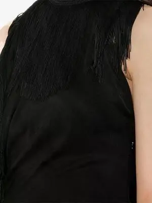 Givenchy Fringed Trim Fitted Dress
