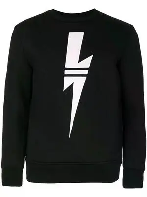 Neil Barrett Cuffed Sweatshirts Hoodies For Men